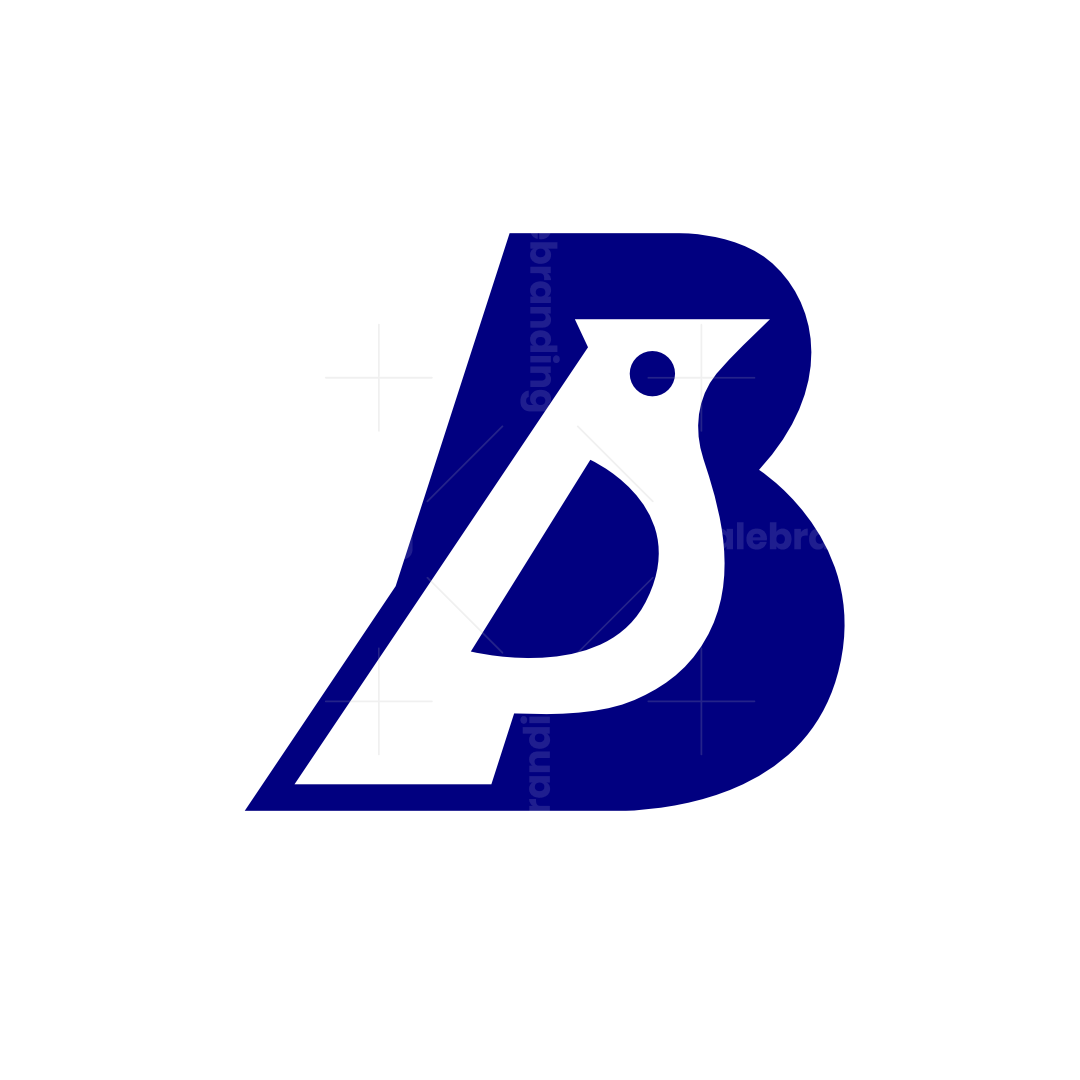 Initial letter B Bird logo | Scalebranding