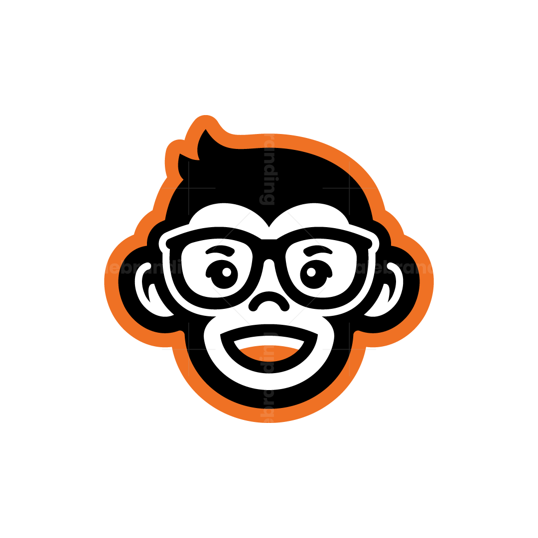 Geek Monkey Creative Mascot logo | Scalebranding