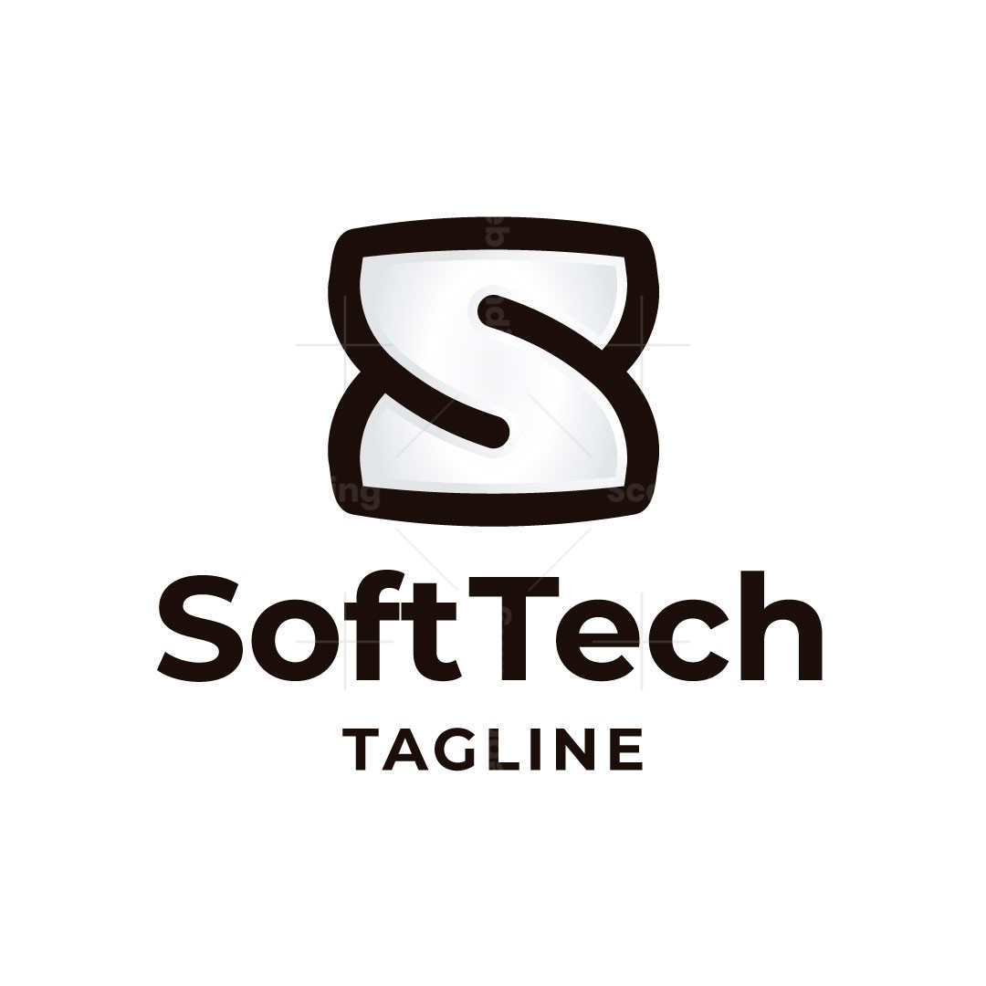 Soft Tech Letter S Logo | Scalebranding