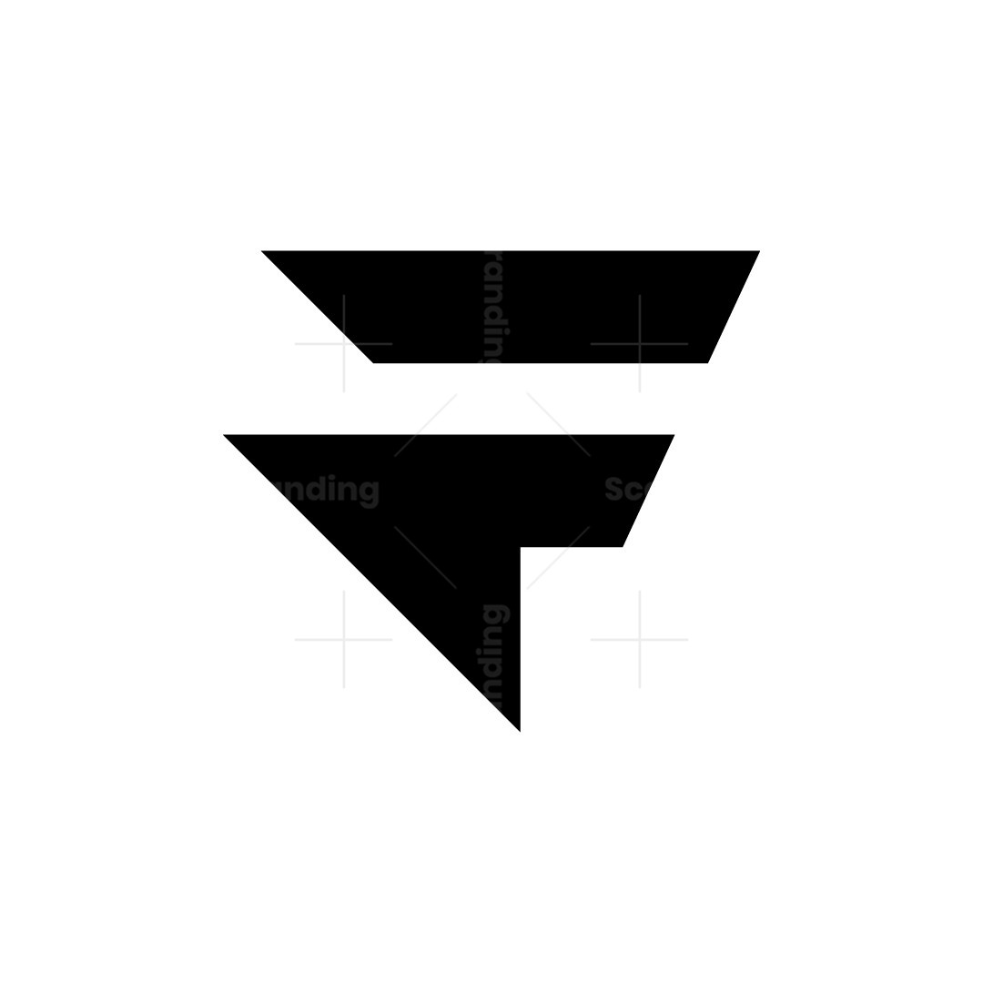 Minimal Letter F Logo | Scalebranding