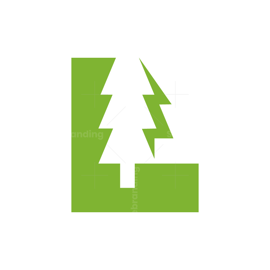 Letter L Tree Nature Logo | Scalebranding