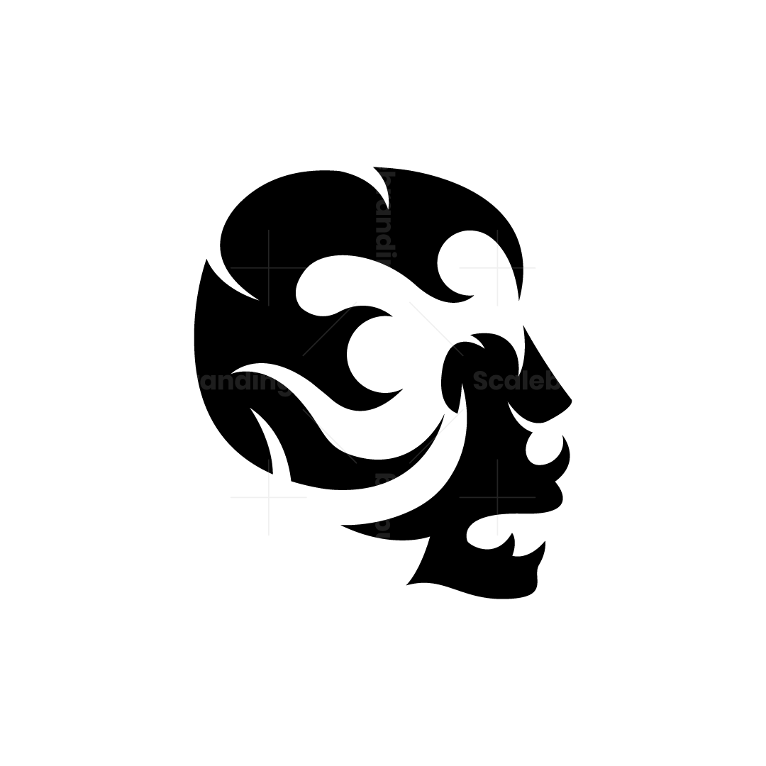 Blazing Flames Skull Logo Skeleton Head Logo Fire Skull Logo ...