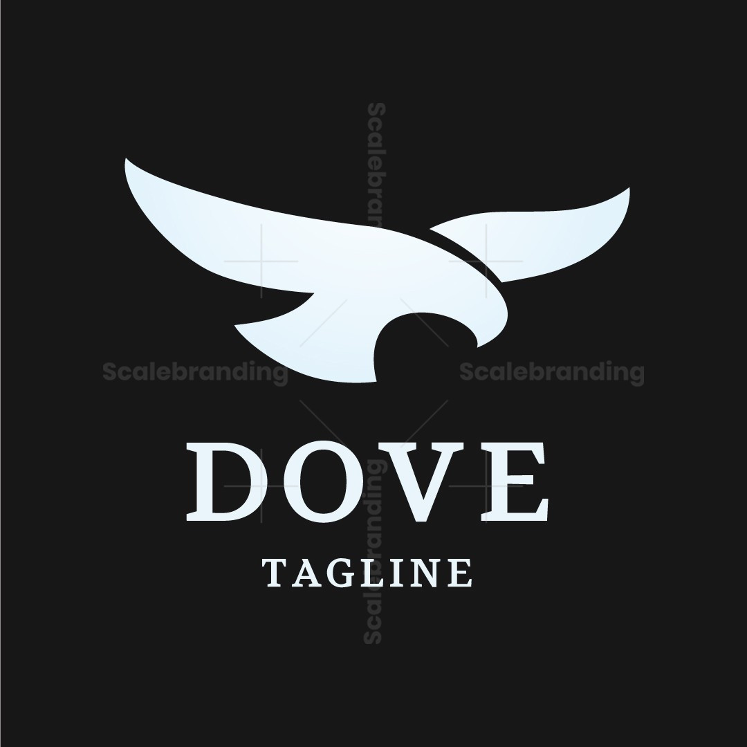 White Dove Transparent Logo Dove Logo PNG Transparent & SVG Vector