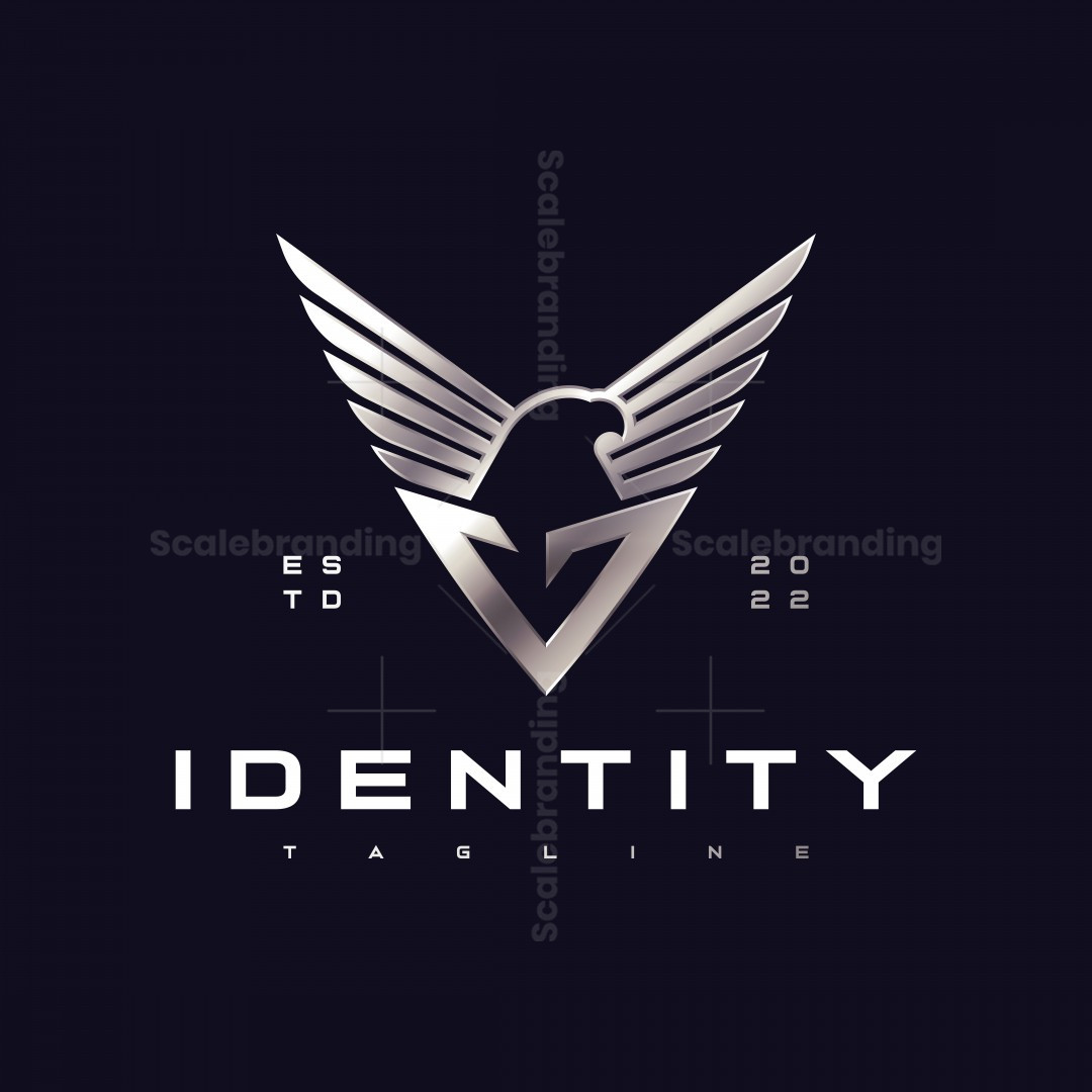 Futuristic of Victorious Glory Eagle Logo | Scalebranding