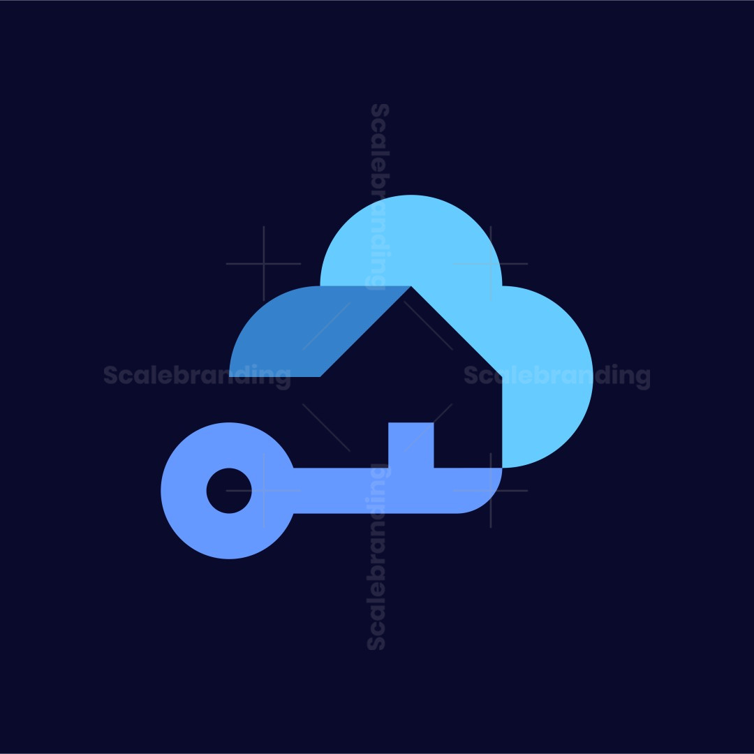 key house cloud logo | Scalebranding