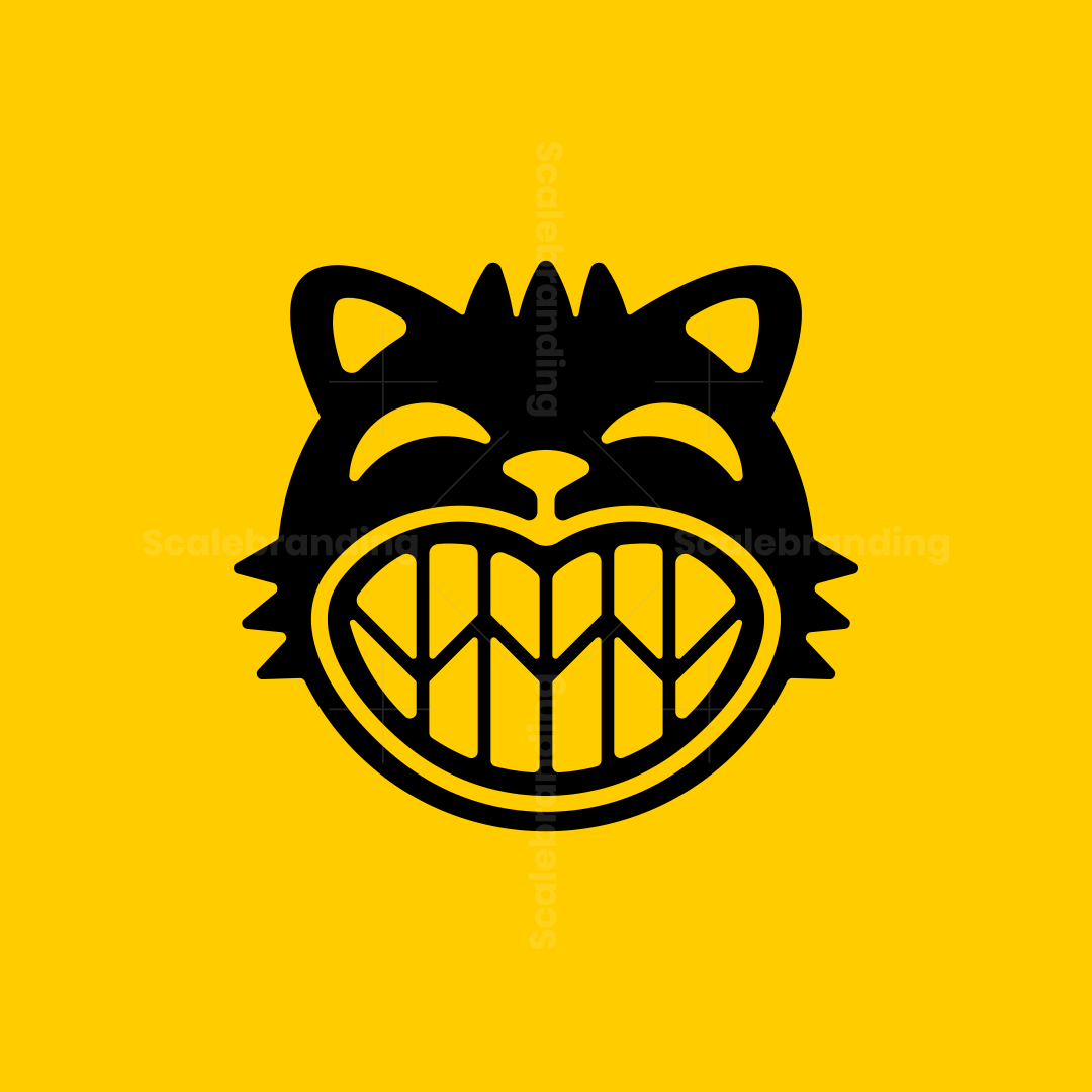 Iconic Playful Smile Cat Logo | Scalebranding