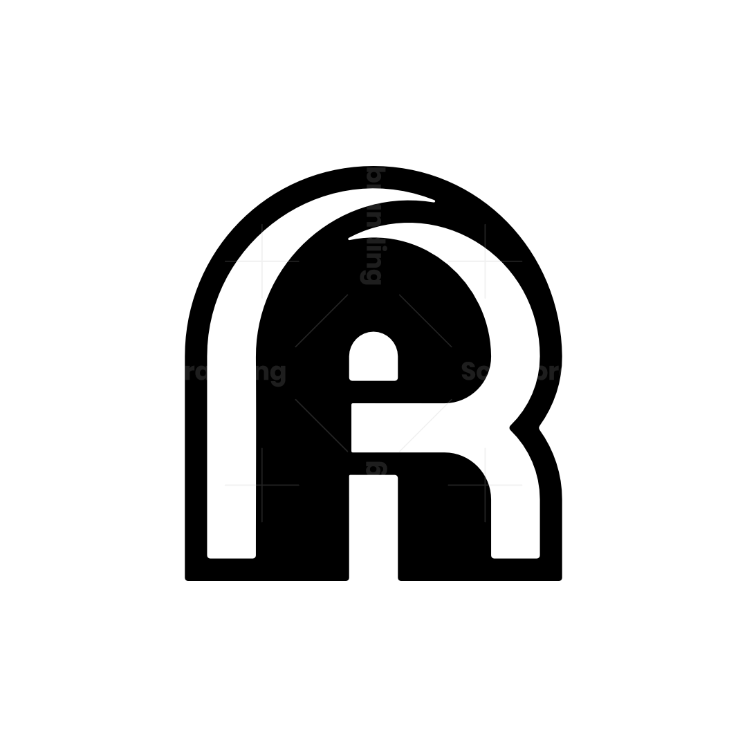 Letter R RA Initial AR Logo | Scalebranding