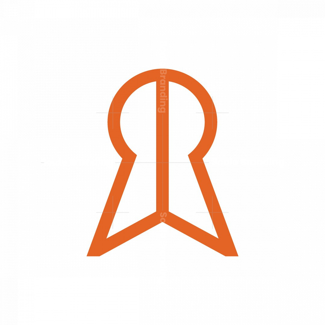Double R and Keyhole Logo | Scalebranding