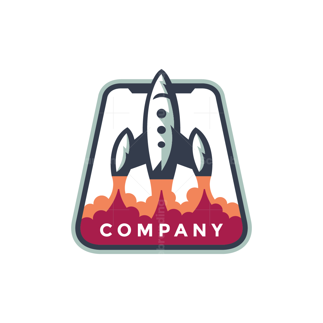 Spaceship or Rocket Launch Logo | Scalebranding