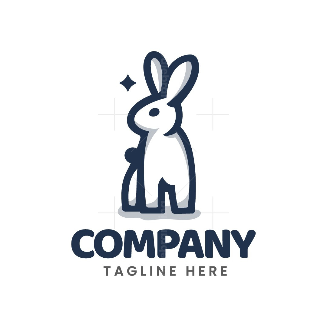 Rabbit Business Logo Rabbit Emblem Metal | Official Girlguiding