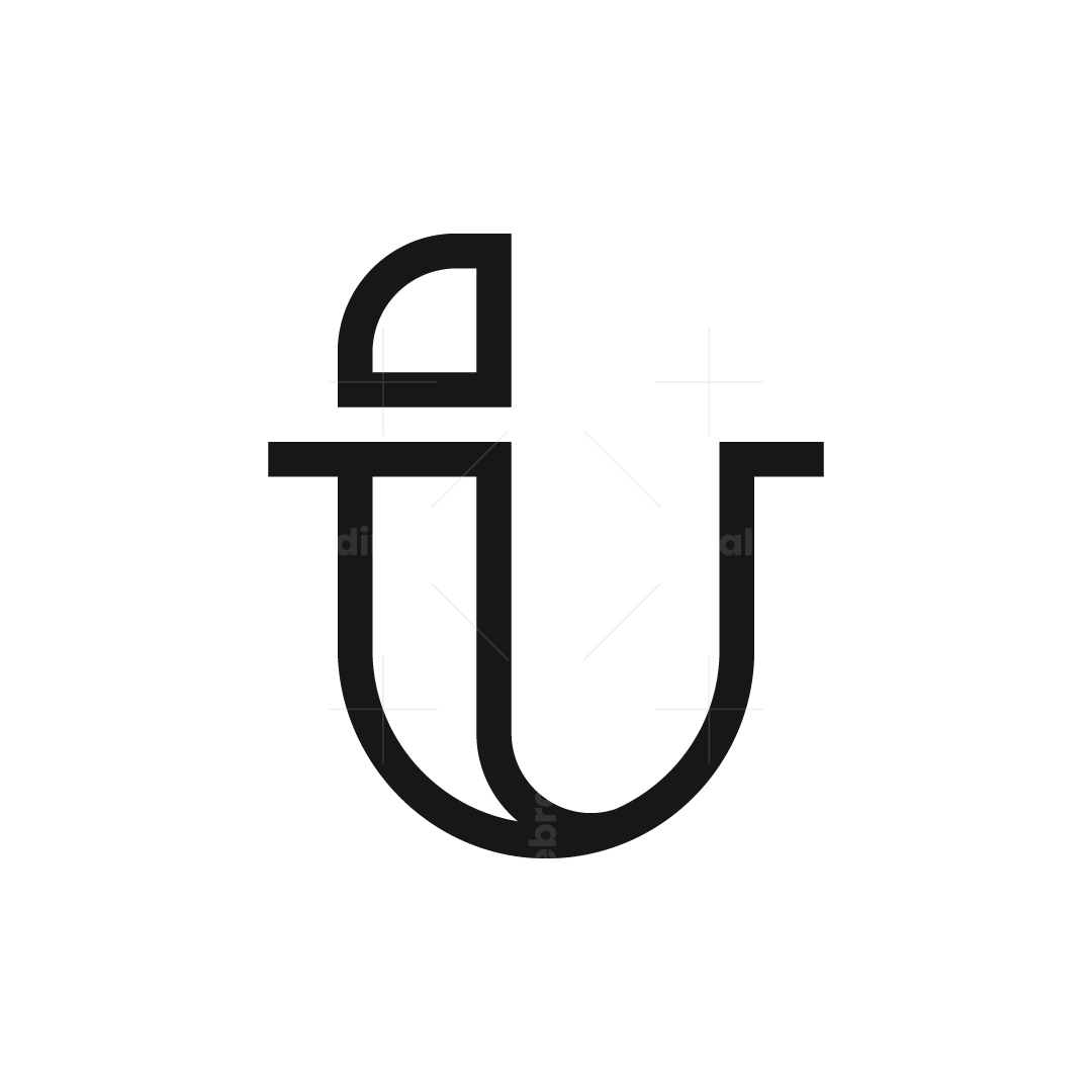 Letter IU or IV Logo | Scalebranding