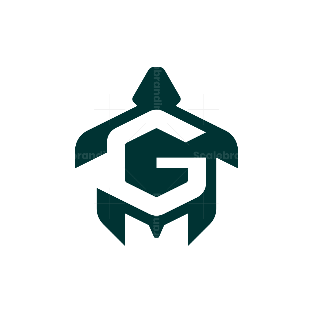 Iconic Turtle G Letter Logo | Scalebranding