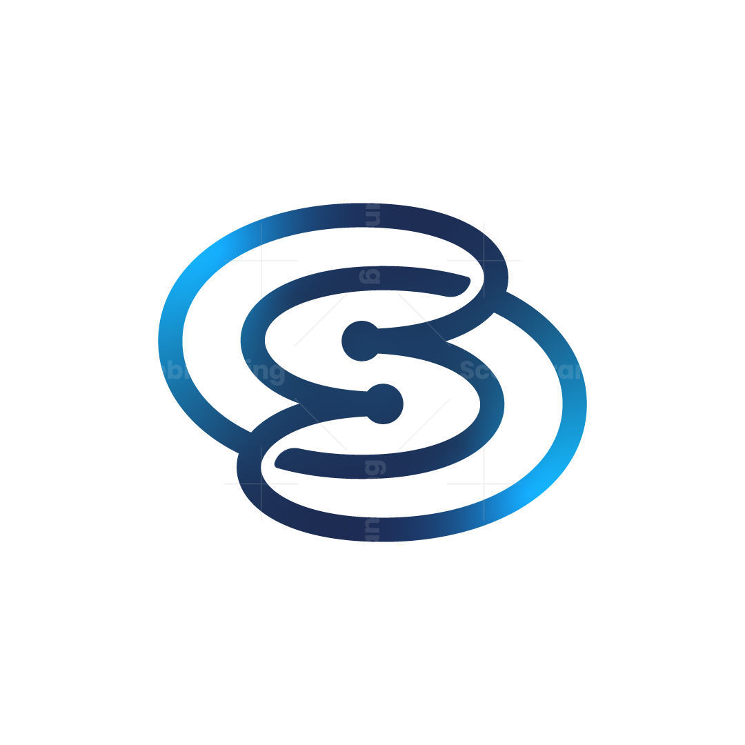 Sophisticated Letter S Tech Logo | Scalebranding