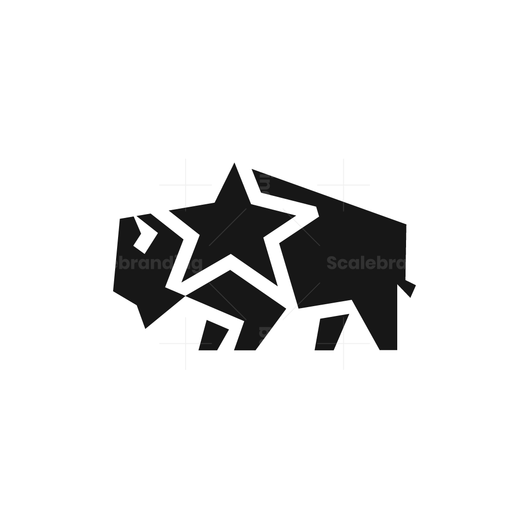 Star Bison Logo | Scalebranding