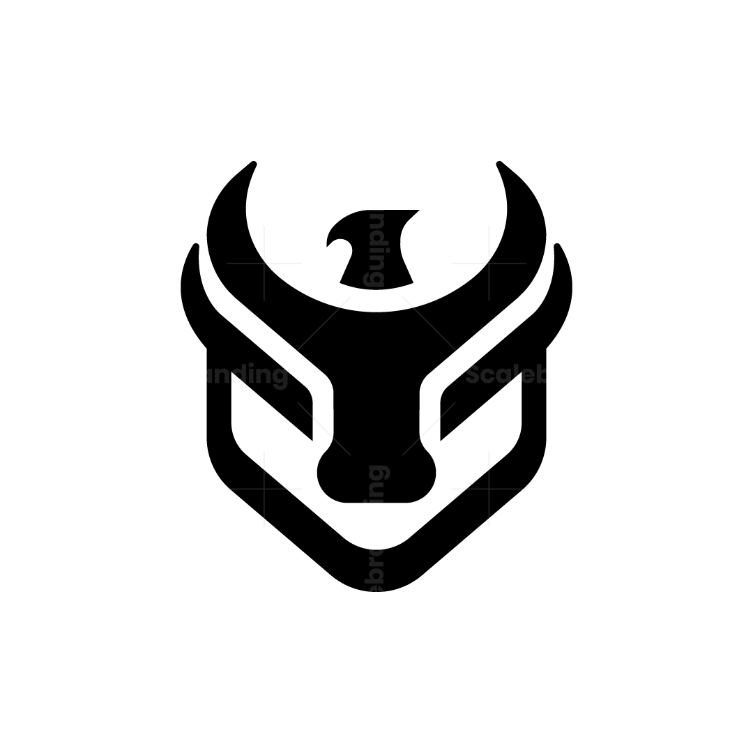 Iconic Eagle Bull Defense logo | Scalebranding