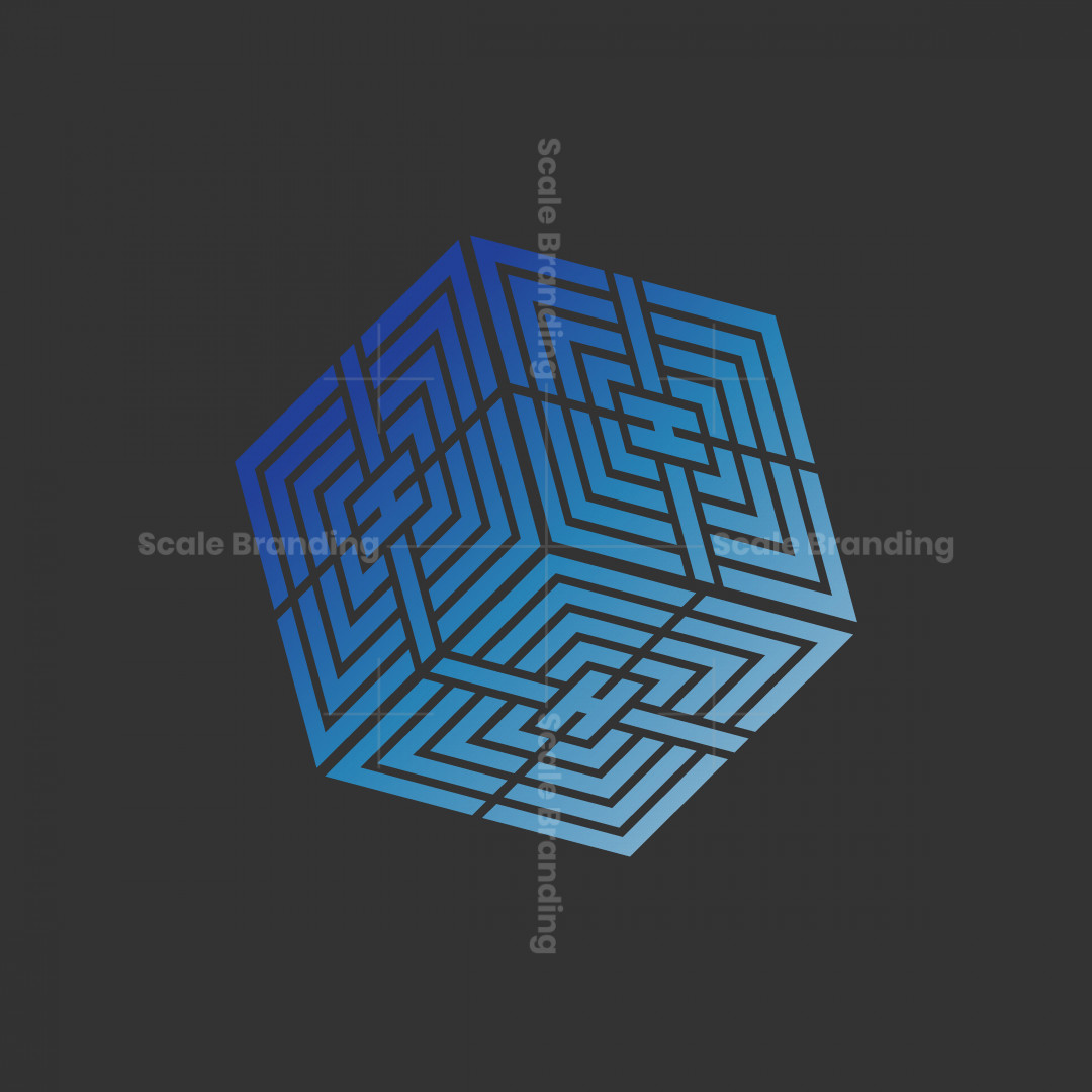 Letter H Cube Logo | Scalebranding