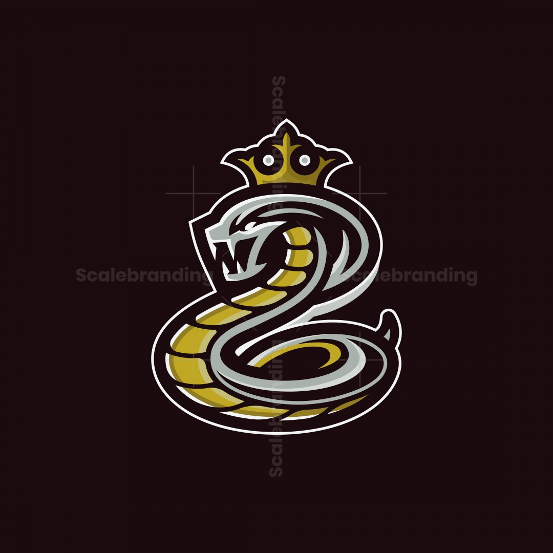 King Royal Golden Cobra Logo | Scalebranding