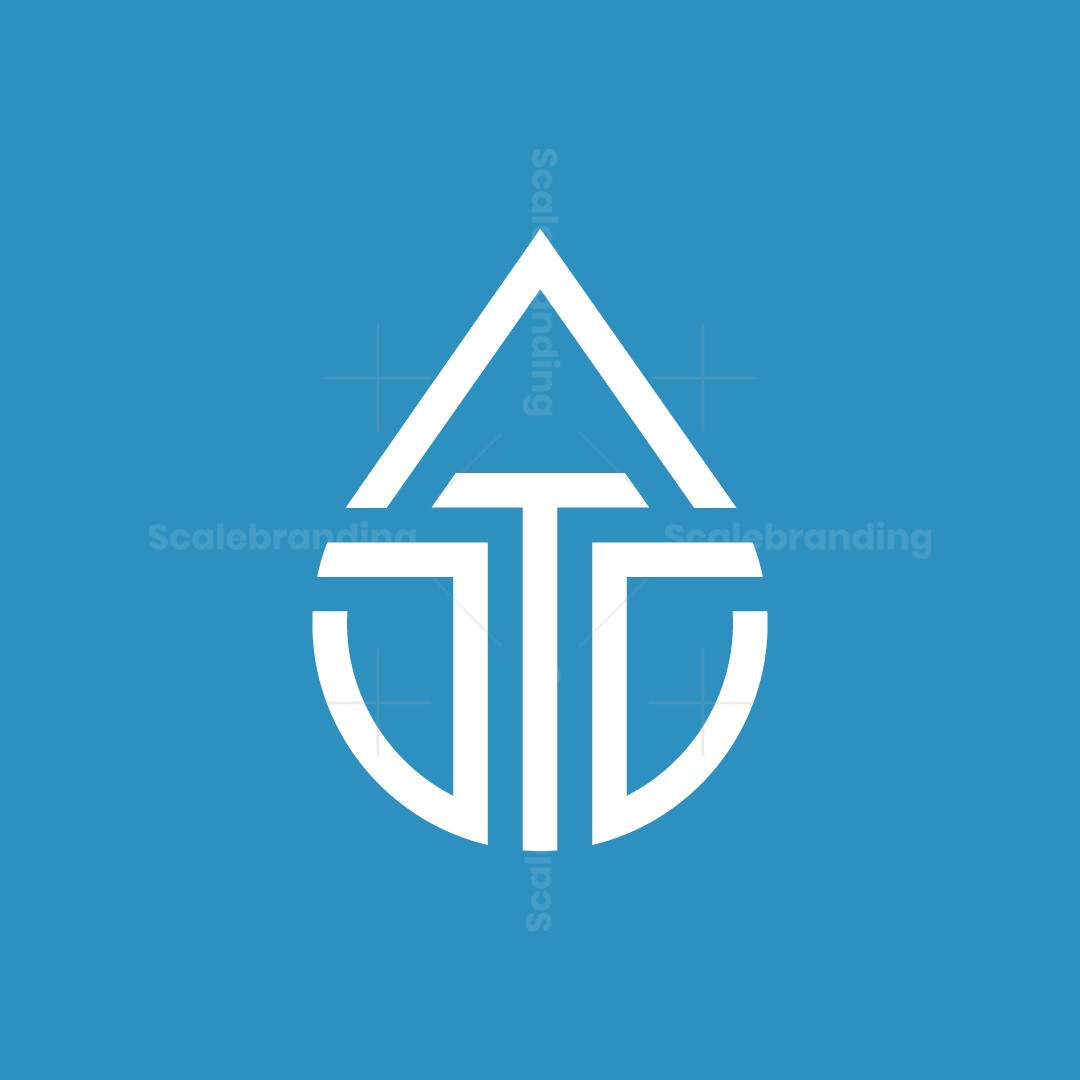 Letter T Drop Logo | Scalebranding