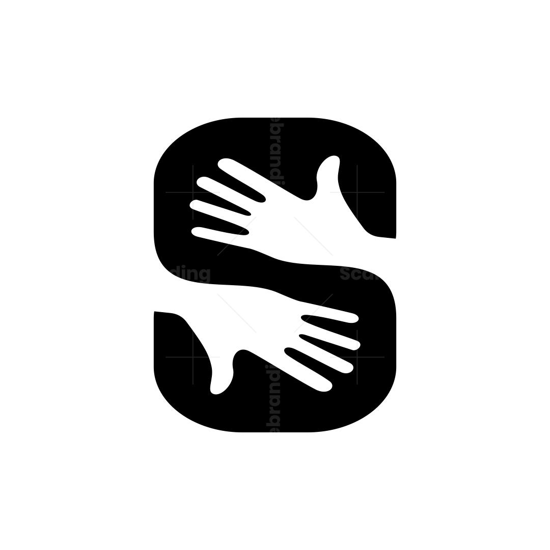 Letter S Hand Double logo | Scalebranding