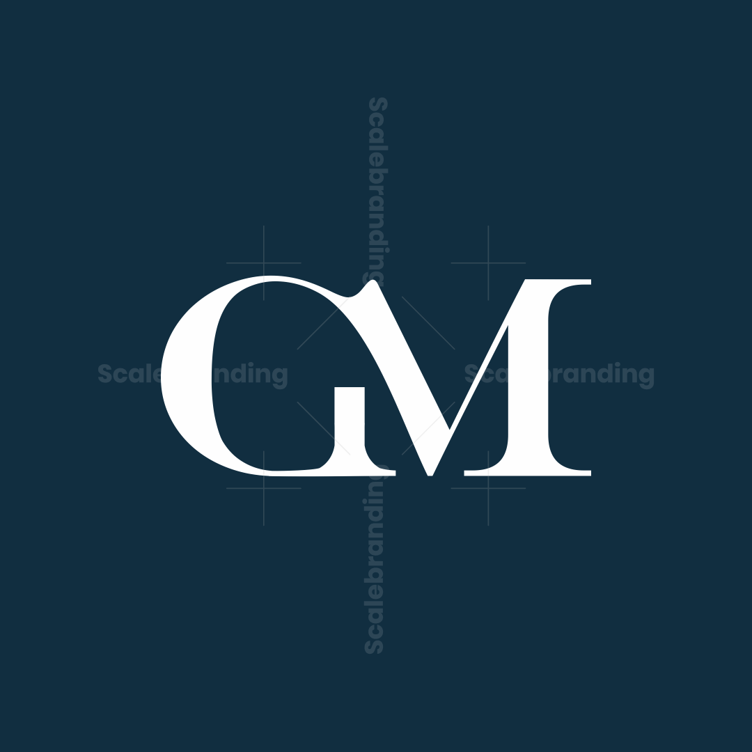 Letter G M Monogram Logo | Scalebranding