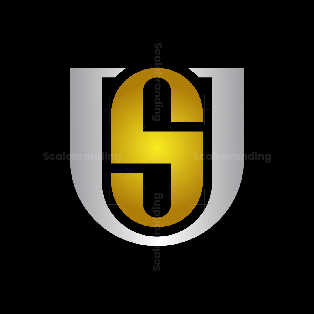Luxury SU Shield Logo | Scalebranding