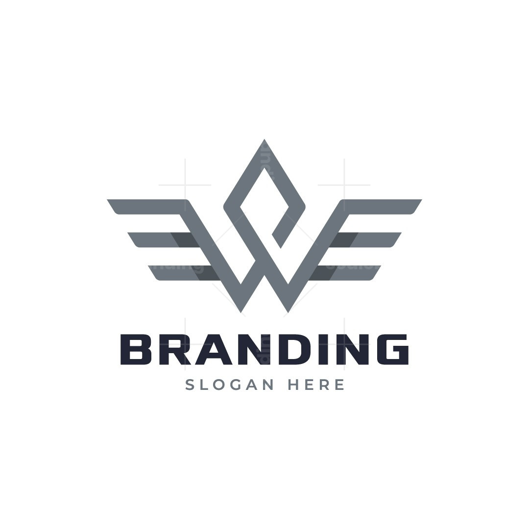 Wings Logo Brand