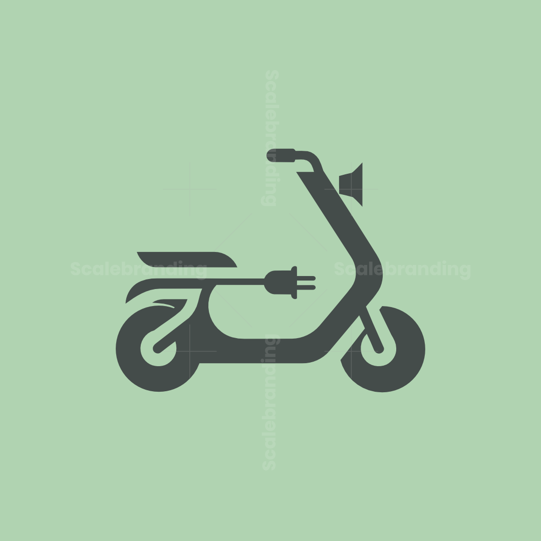 iconic electric scooter logo design | Scalebranding