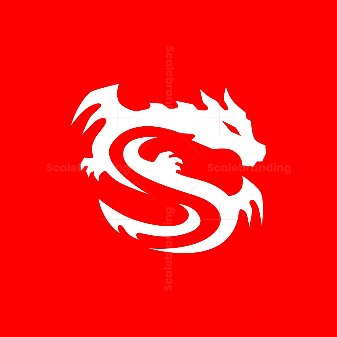 Red Dragon Letter S Esports/Gaming Logo Design | Scalebranding