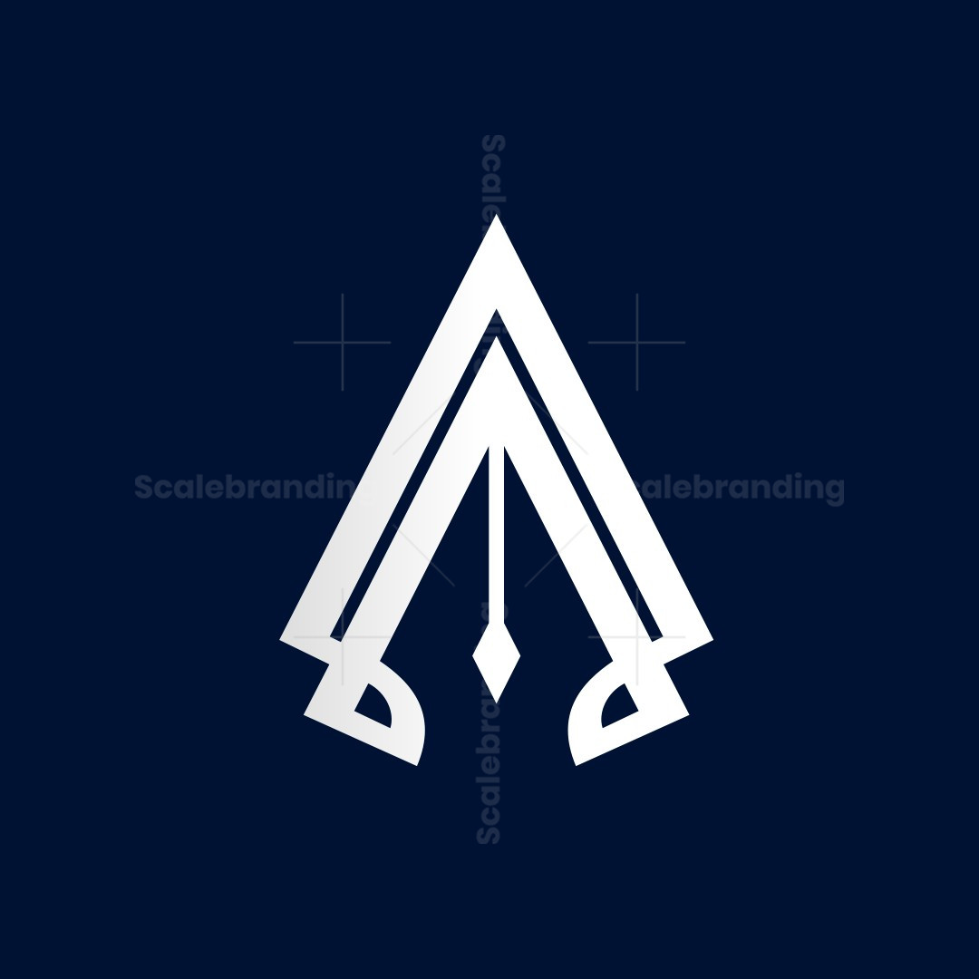 A Alpha pen Logo | Scalebranding