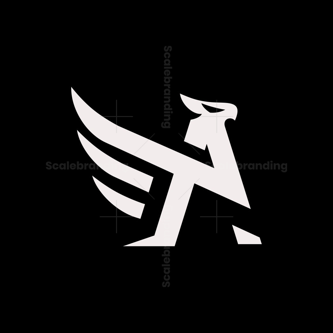 A Letter Eagle Logo | Scalebranding