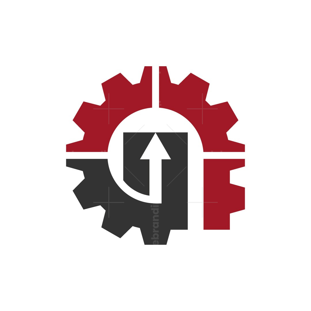 A Letter Gear Logo | Scalebranding