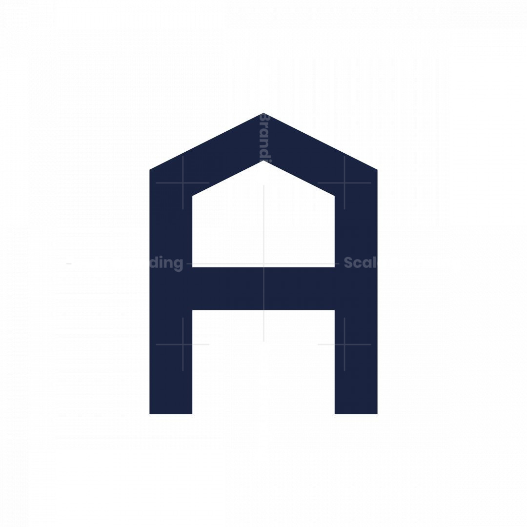 A letter home logo real estate | Scalebranding
