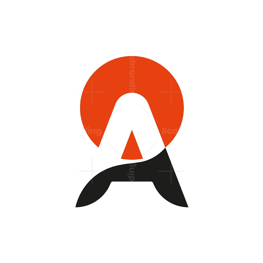 A Monogram Rising Sun Logo | Scalebranding