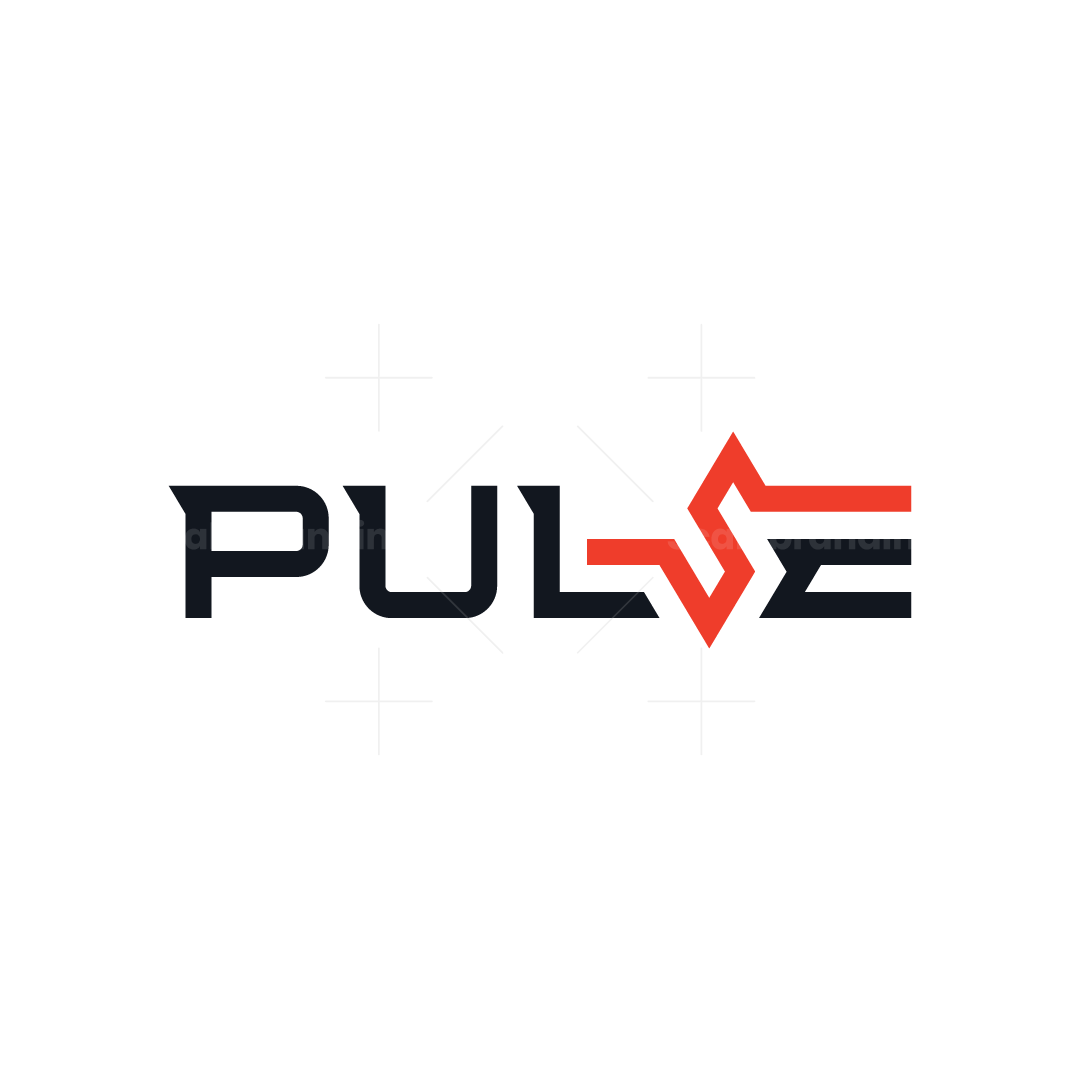 Creative Dynamic Pulse Wordmark Logo | Scalebranding