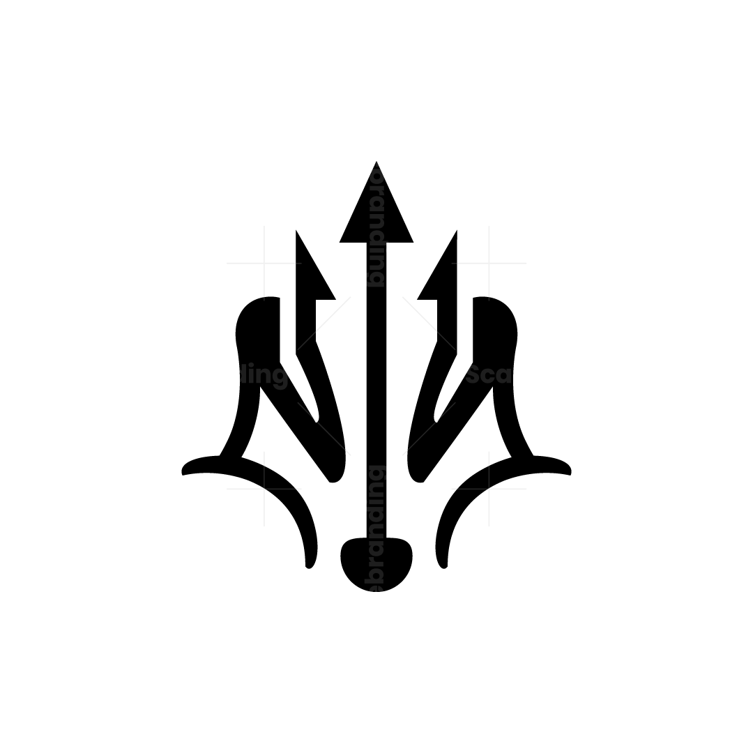 Trident Black Honey Badger Logo Trident Badger Logo | Scalebranding