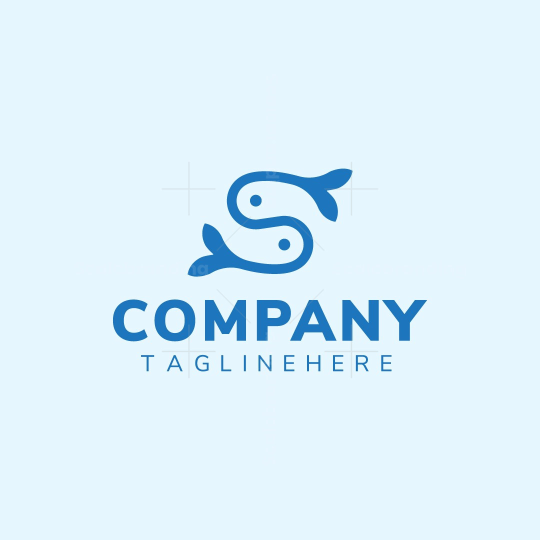Letter S fish logo | Scalebranding