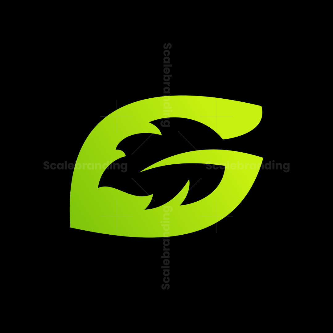 Leaf Letter g Logo | Scalebranding