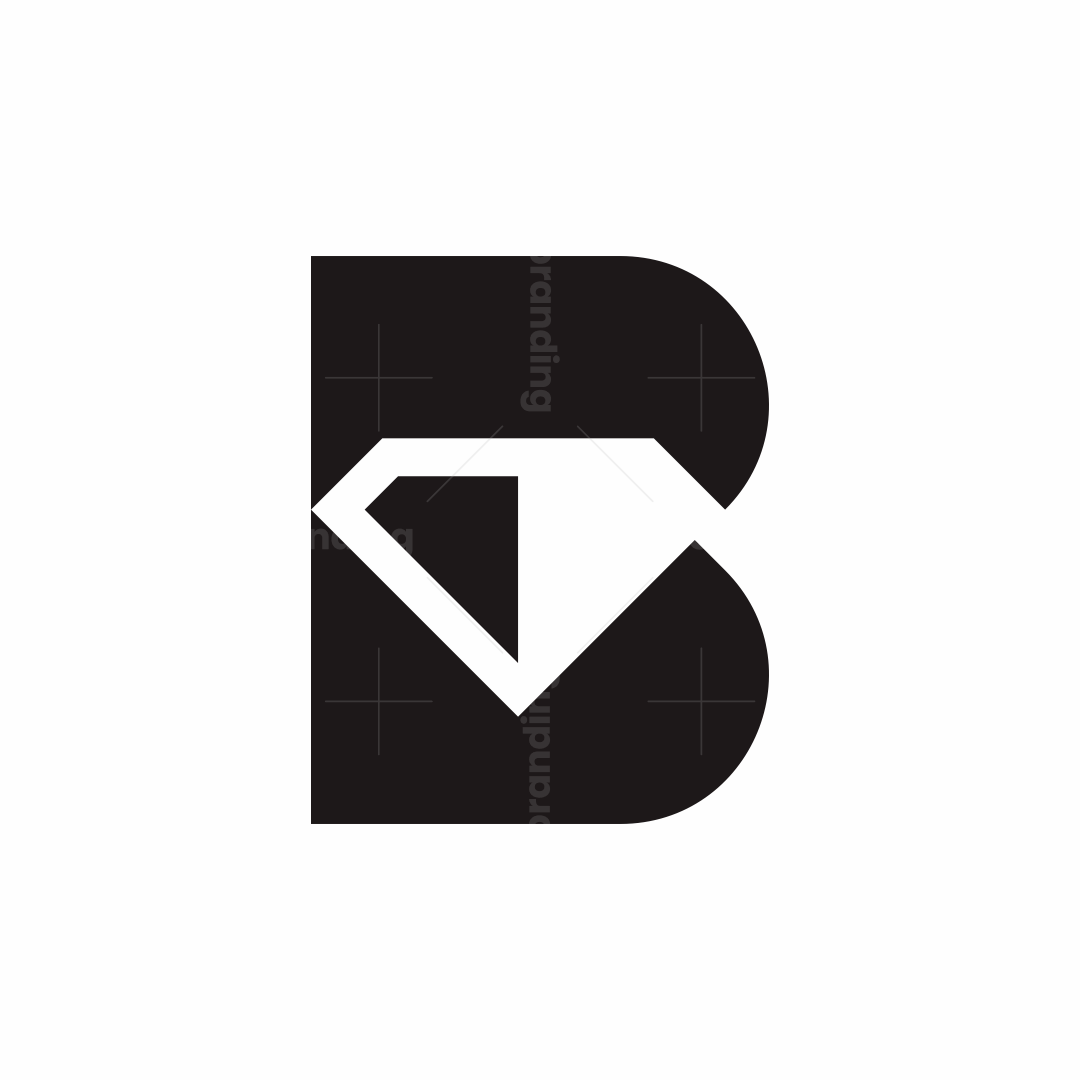 Letter B Diamond Logo | Scalebranding