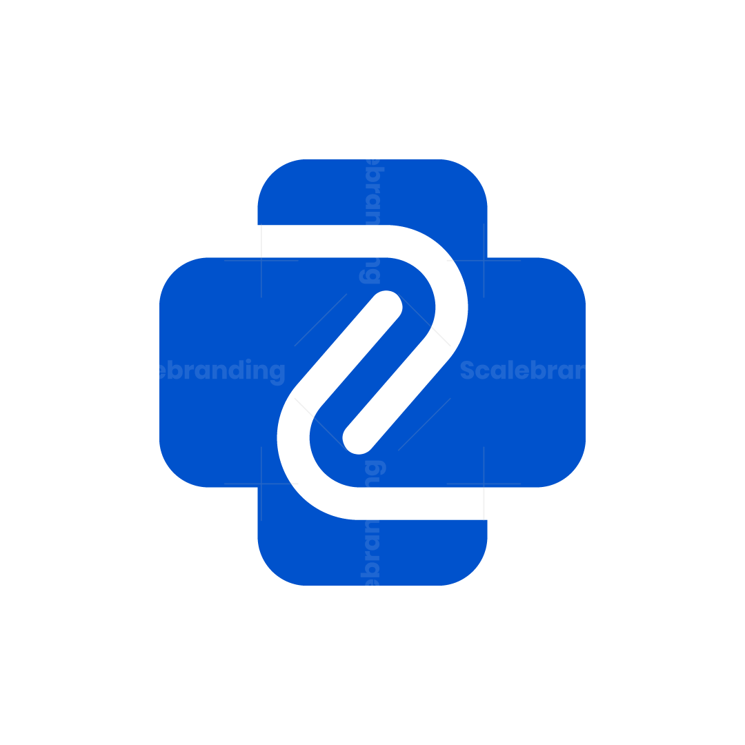 Letter N S Z Medical Cross Logo | Scalebranding