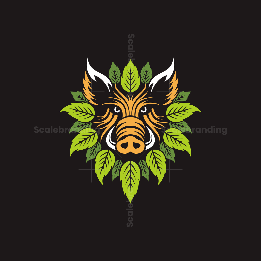 Nature Strong Warthog Logo Design | Scalebranding