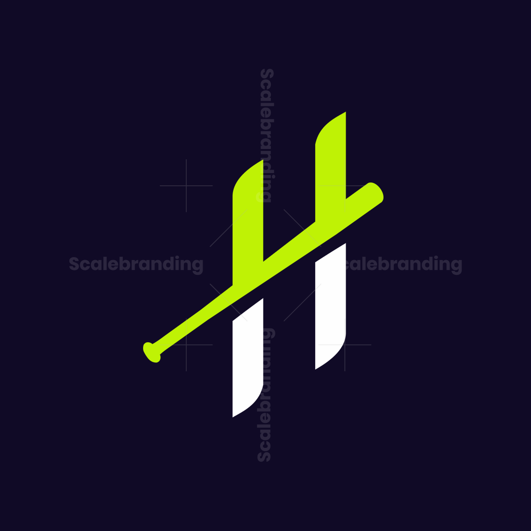 Baseball Letter Logo