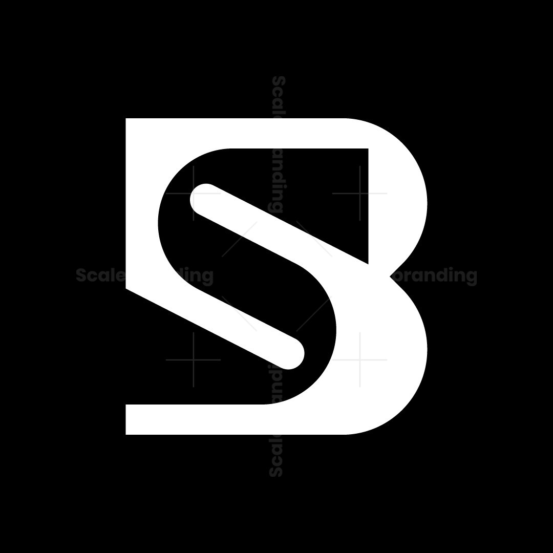 Stylish Letter SB Logo | Scalebranding