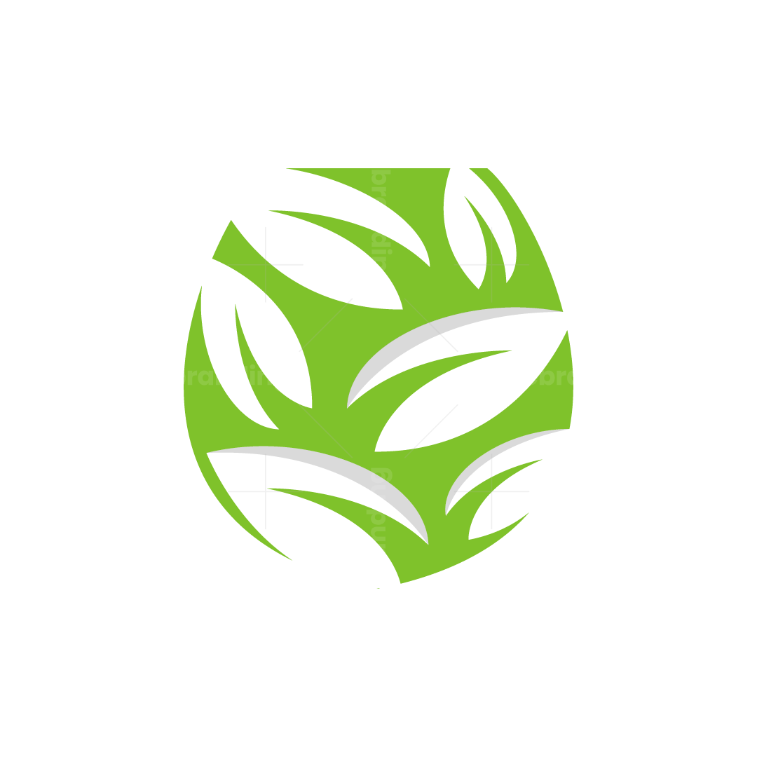 tree shield leaf green logo | Scalebranding