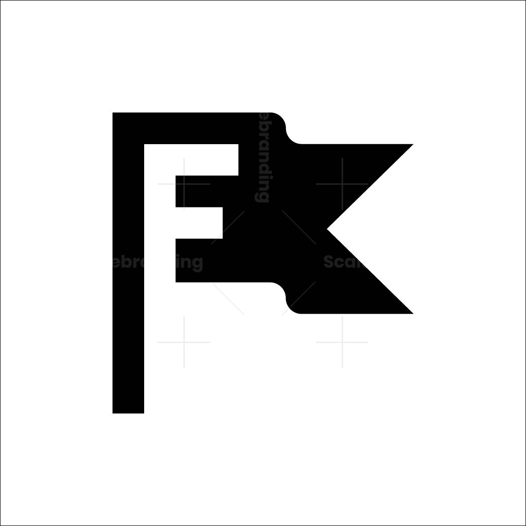 Letter F Flag Logo | Scalebranding