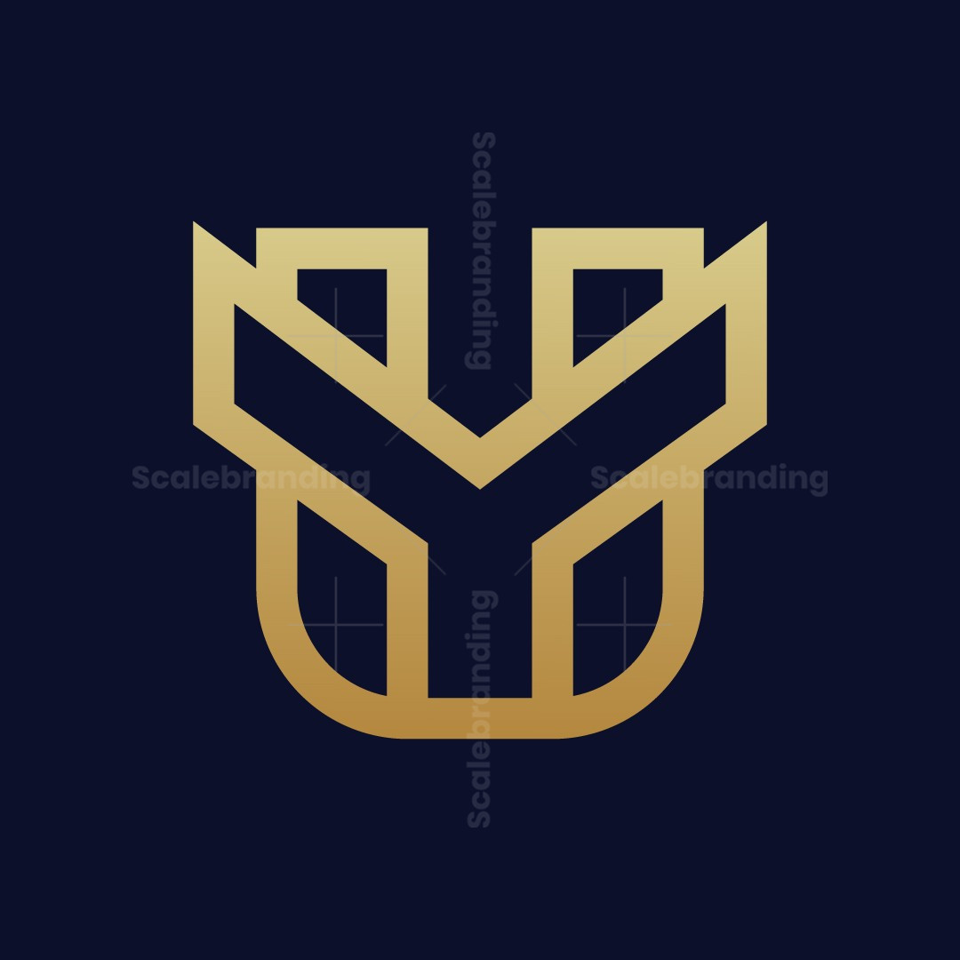 UY or YU logo | Scalebranding