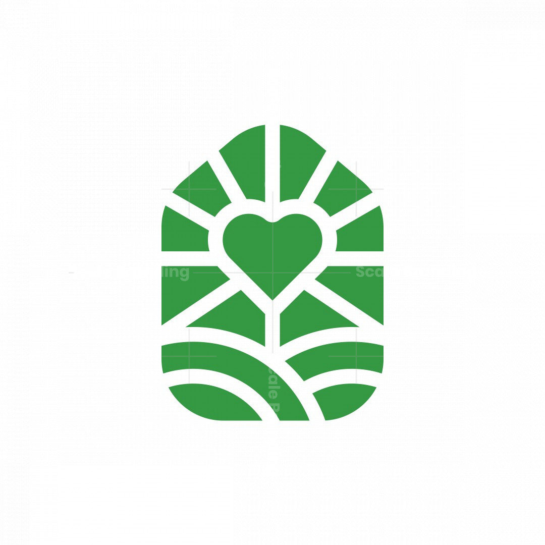 House Farm Heart Logo | Scalebranding