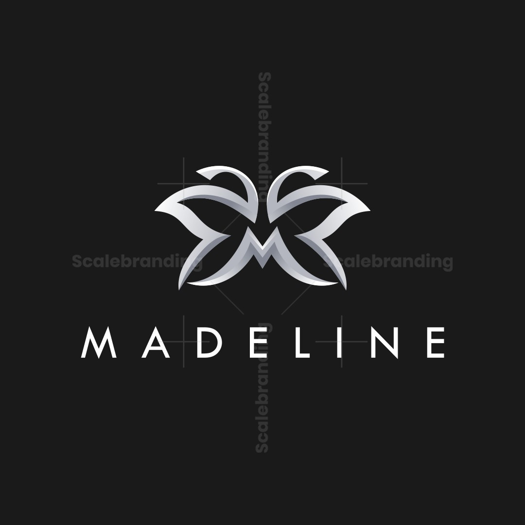letter m butterfly logo | Scalebranding