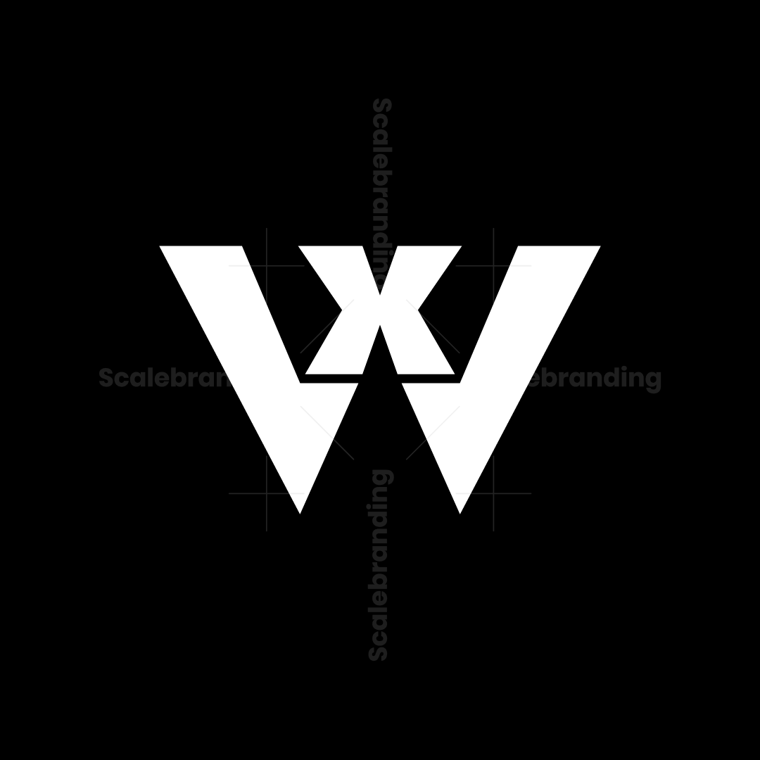 Letters WX or MX Monogram Logo | Scalebranding