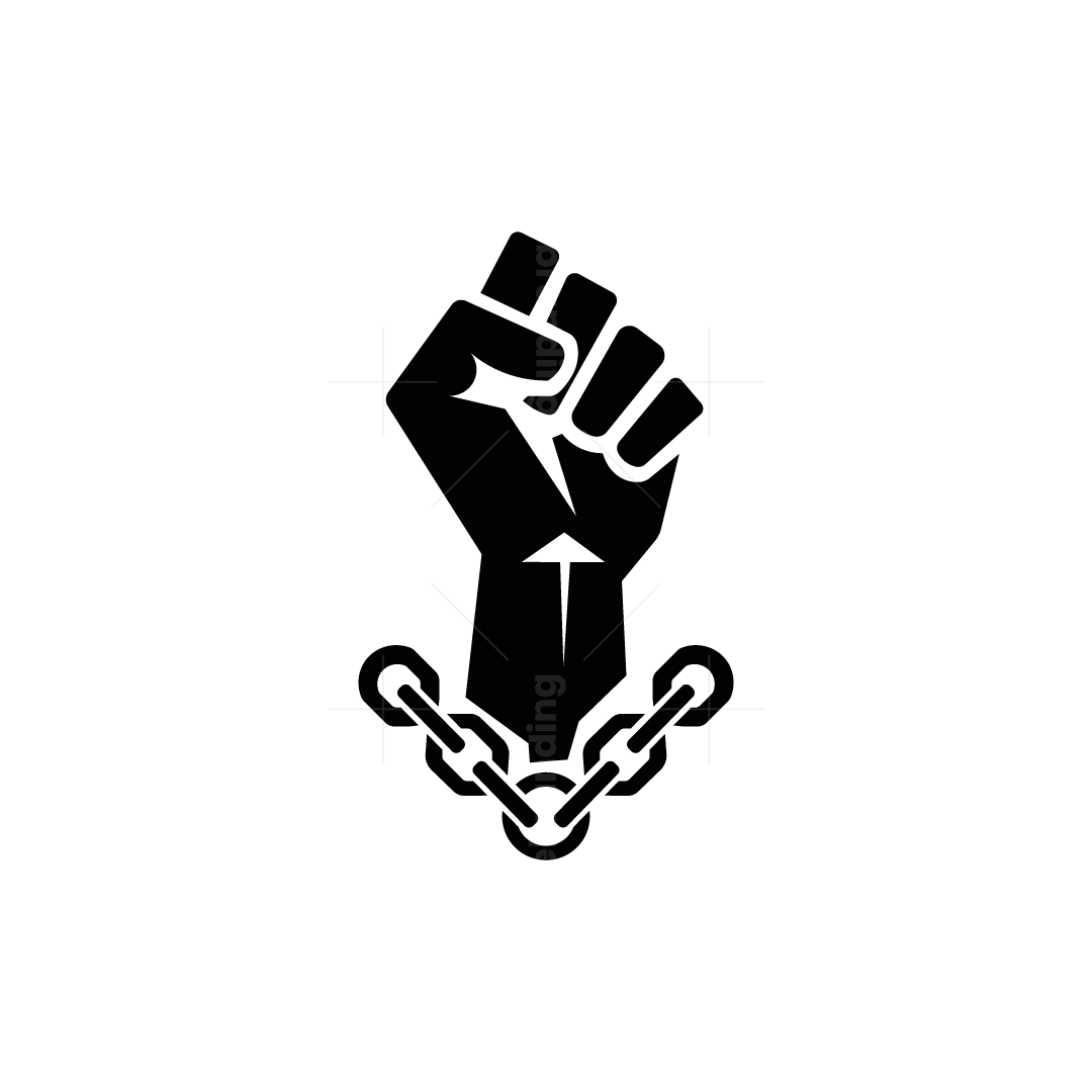 Black Fist Logo