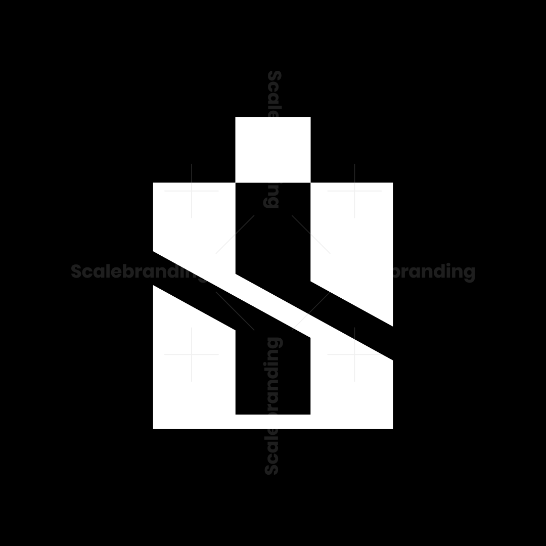 Initial SI or IS With A Modern Look logo | Scalebranding